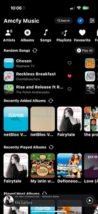 Amcfy Music Player - 箭头音乐 - NAS Music Player
